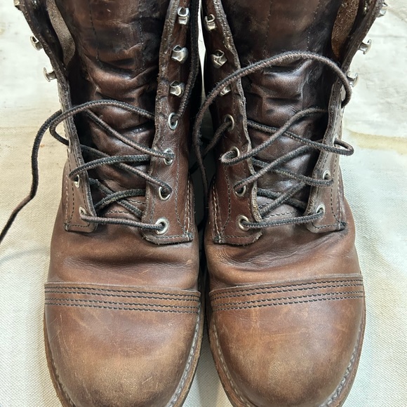Red Wing Shoes | Shoes | Red Wing Iron Ranger Boots Brown Mens Size 95 ...